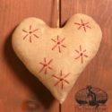 Redwork Heart Ornament